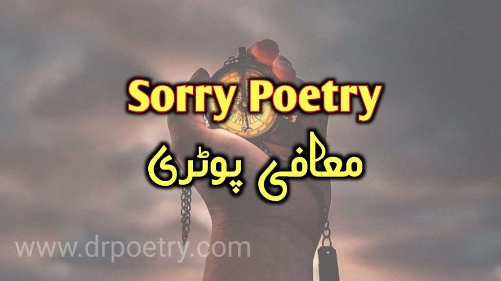 Sorry Poetry In Urdu, Hindi & English With Images | Maafi Quotes In ...